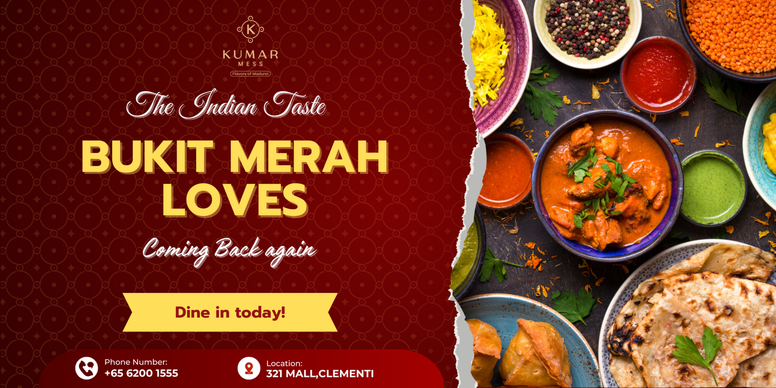 Best Indian Restaurant Bukit Merah Singapore: Complete Indian ...