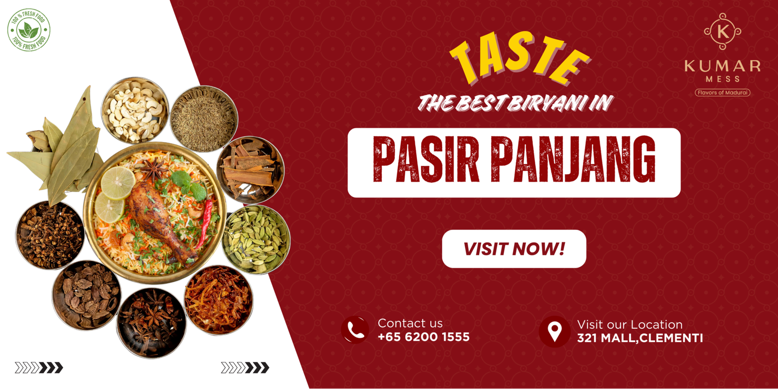 Best Biryani Pasir Panjang Singapore: Authentic Dum Biryani Mastery ...