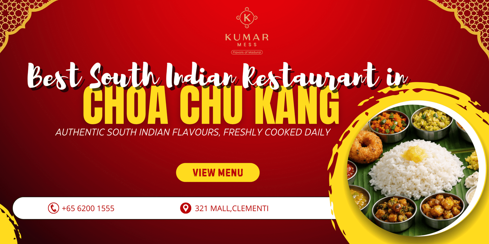 Best South Indian Restaurant Choa Chu Kang: Authentic Madurai Flavors ...